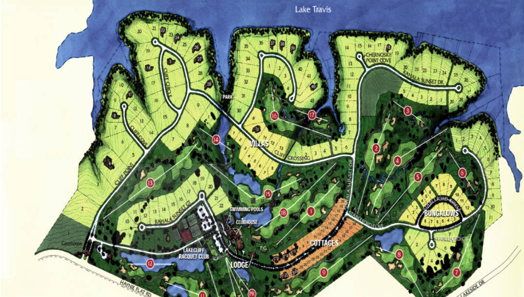 Lakecliff on Lake Travis | Subdivision Master Plan
